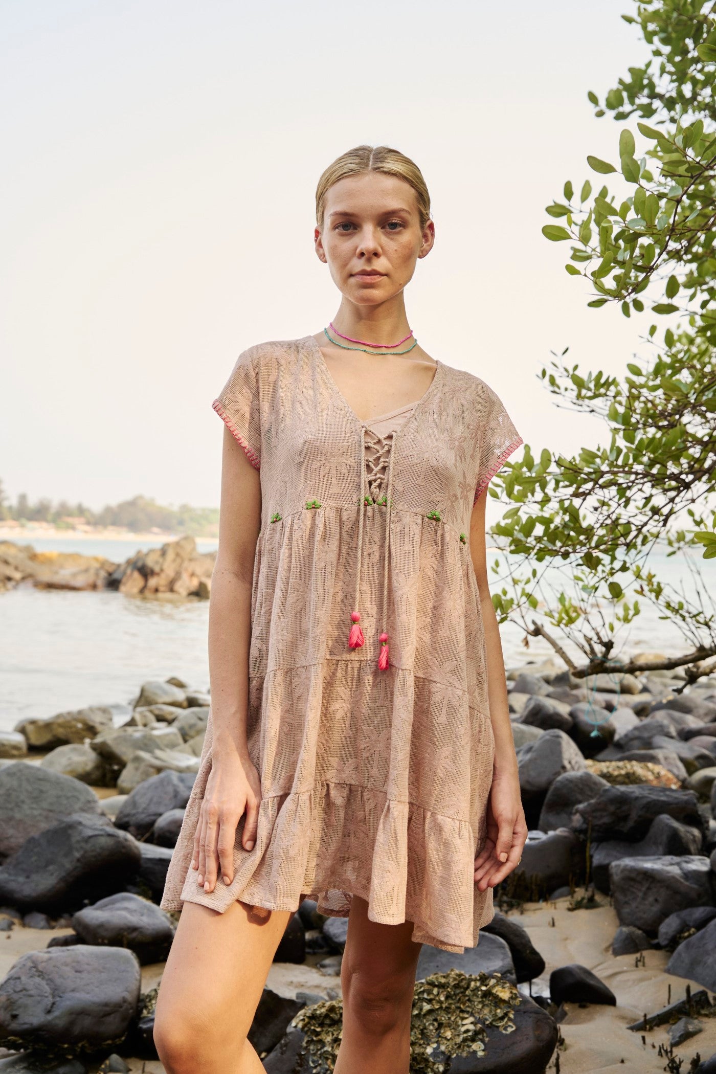 LA PALM MINI MESH DRESS – Shop Essgee