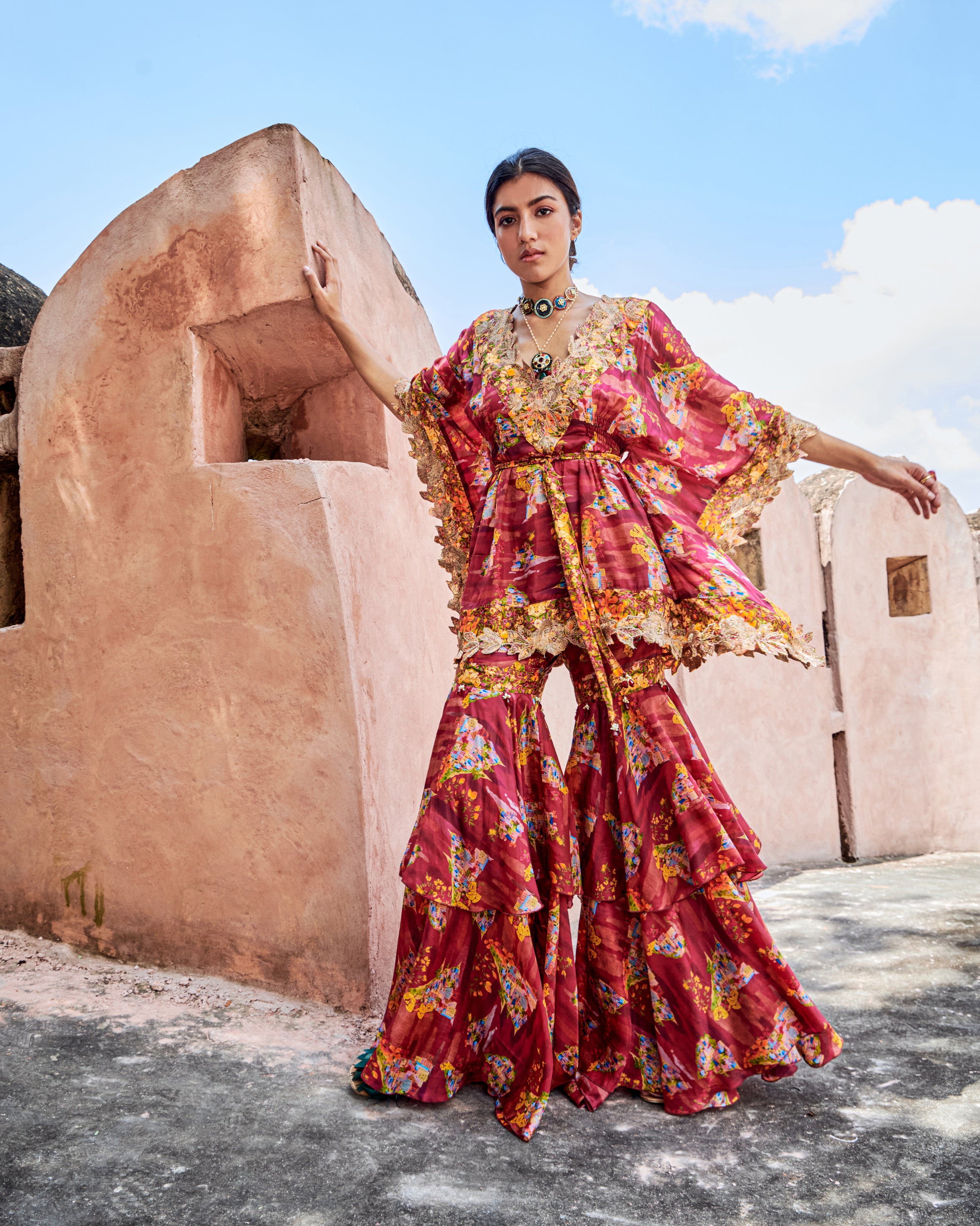 SICILY SHARARA SET- CINQUE – Shop Essgee